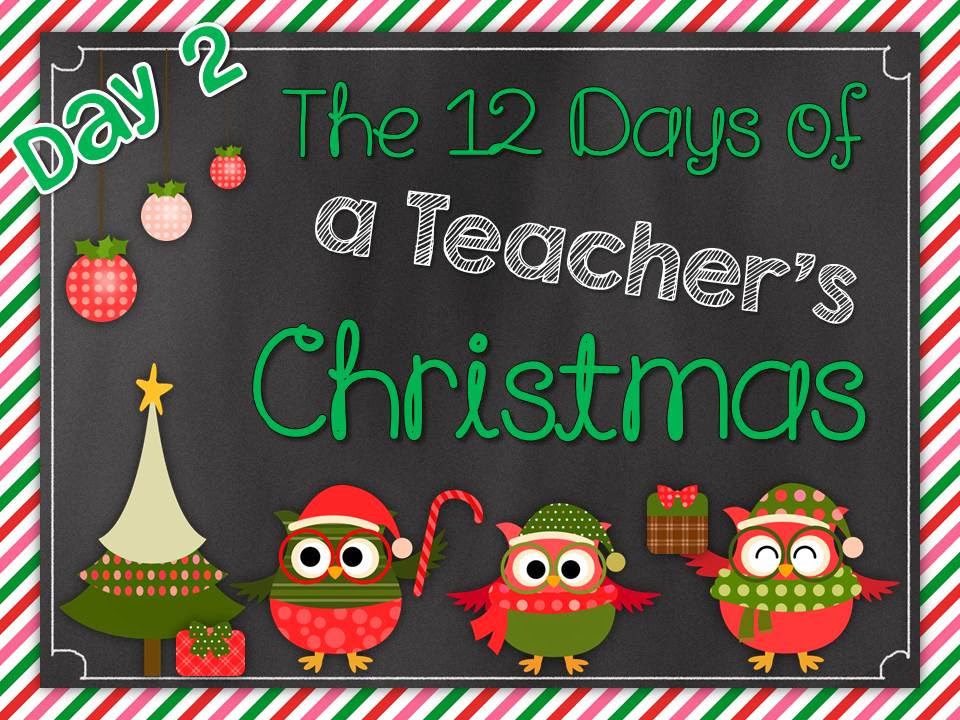 12 Days of a Teacher Christmas Blog Hop - Saddle Up for 2nd Grade