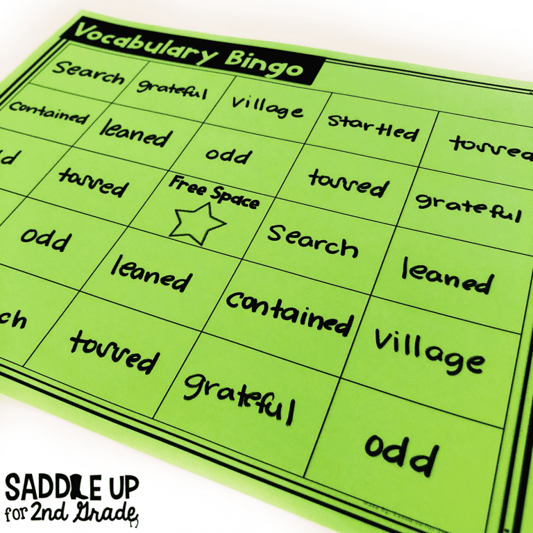 Vocabulary Games for Any Word List
