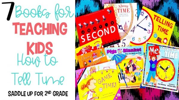 7 Books for Teaching Kids How to Tell Time - Saddle Up for 2nd Grade