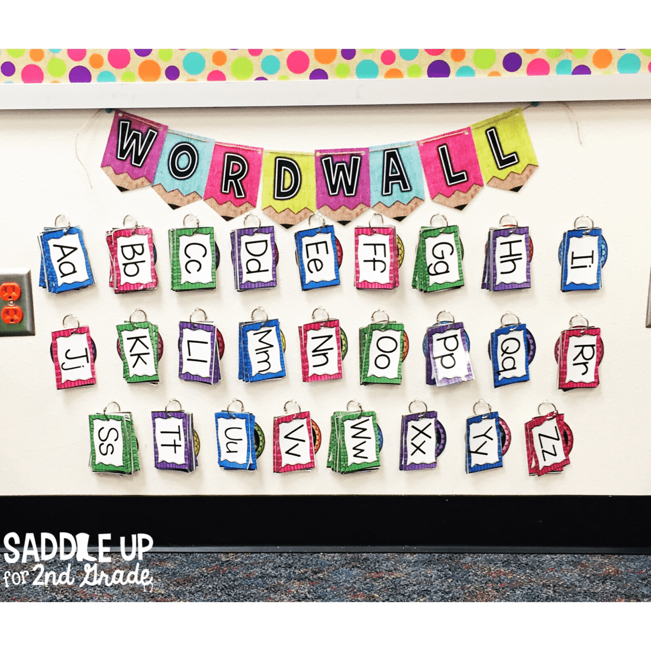 Interactive Word Walls for Your Classroom - Saddle Up for 2nd Grade