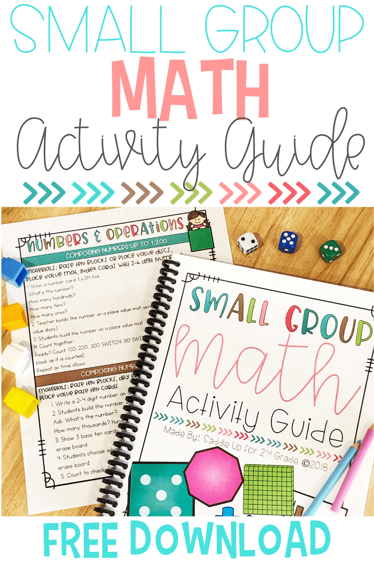 Guided Math Activity Guide - Saddle Up for 2nd Grade