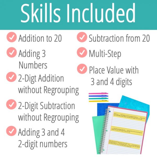 January Problem Solving Journal Prompts - Saddle Up for 2nd Grade