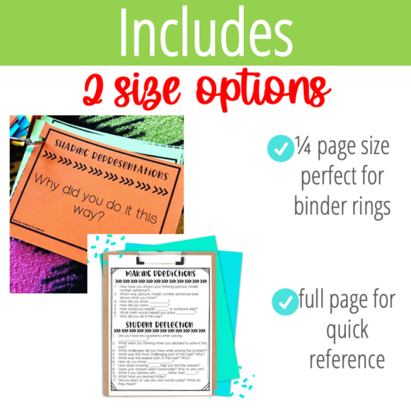 Math Talk Question Stems For Math Number Talks - Math Higher Order ...