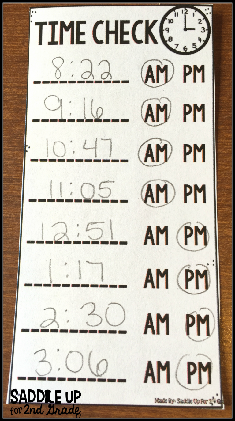 9 Activities for Telling Time