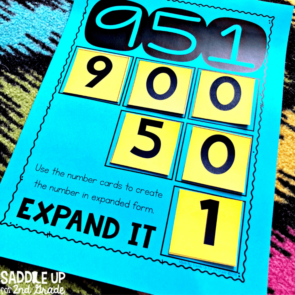 2nd Grade Place Value Activities