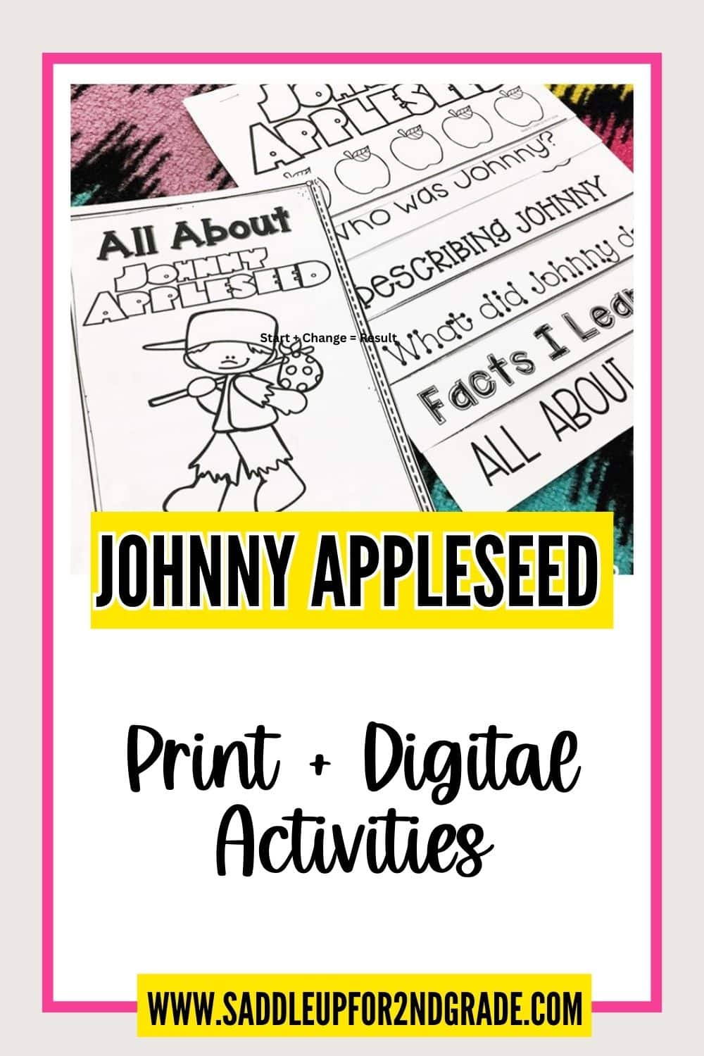 Fun Johnny Appleseed Activities for 1st-3rd Grade