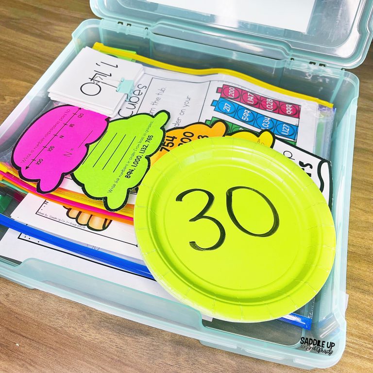 How to Organize 2nd Grade Guided Math Units | A Simple Way to Organize ...