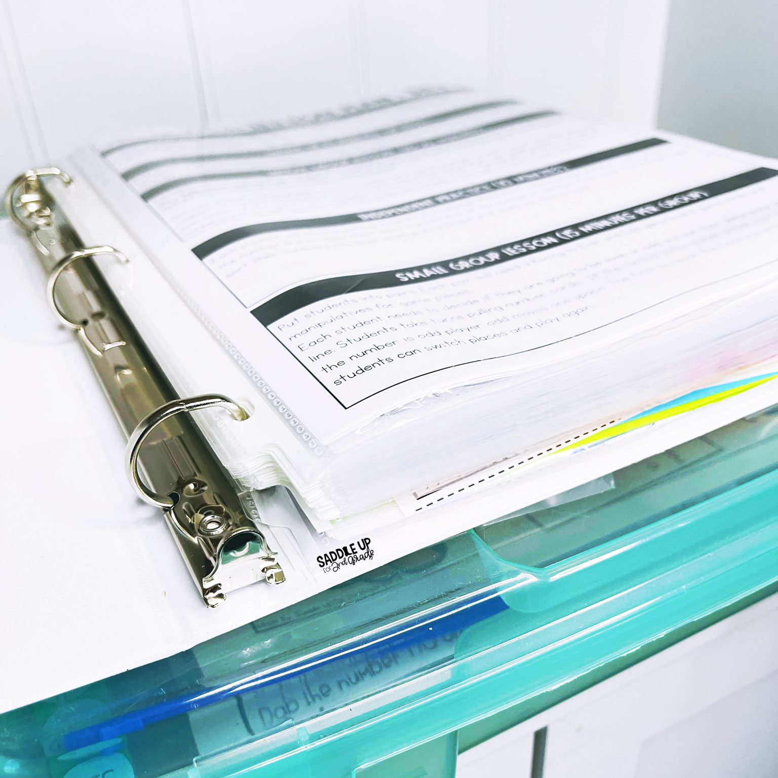 How to Organize 2nd Grade Guided Math Units | A Simple Way to Organize ...