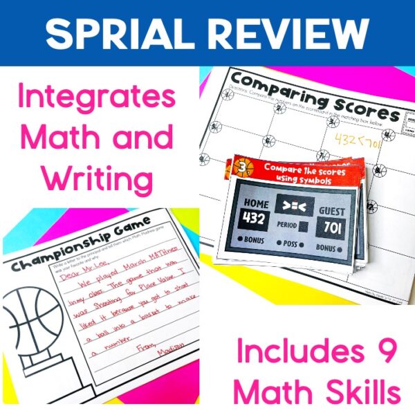 March Basketball Math Activities - March Mathness Resources
