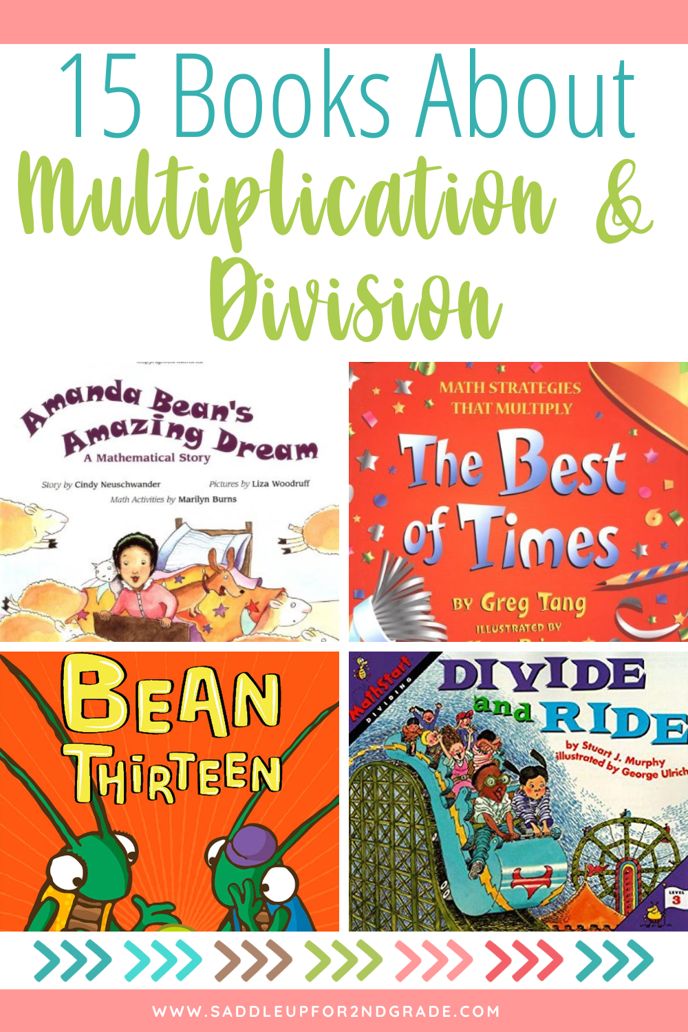 15 Books About Multiplication and Division