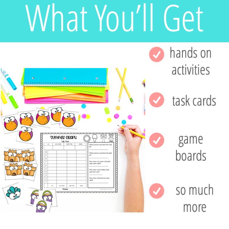 May Math Centers Activities for 1st Grade | End of Year Math Activities