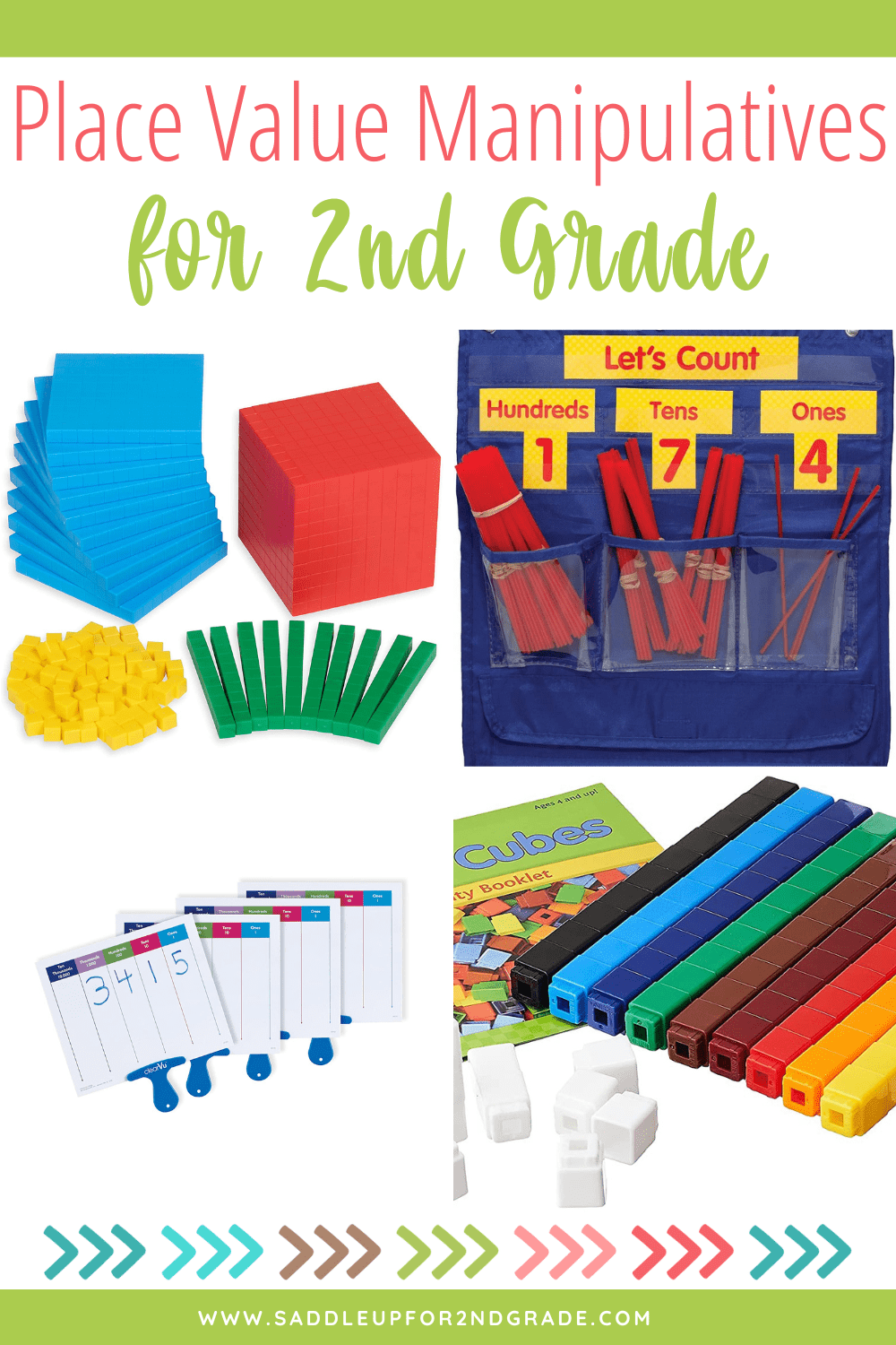 10 of the Best Place Value Manipulatives for 2nd Grade - Saddle Up for ...