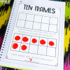Teaching Number Sense with 10 Simple Ten Frame Activities - Saddle Up ...