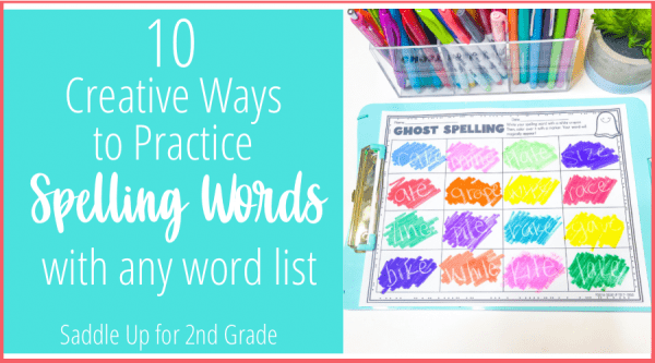 10 Creative Ways to Practice Spelling Words with Any Word List