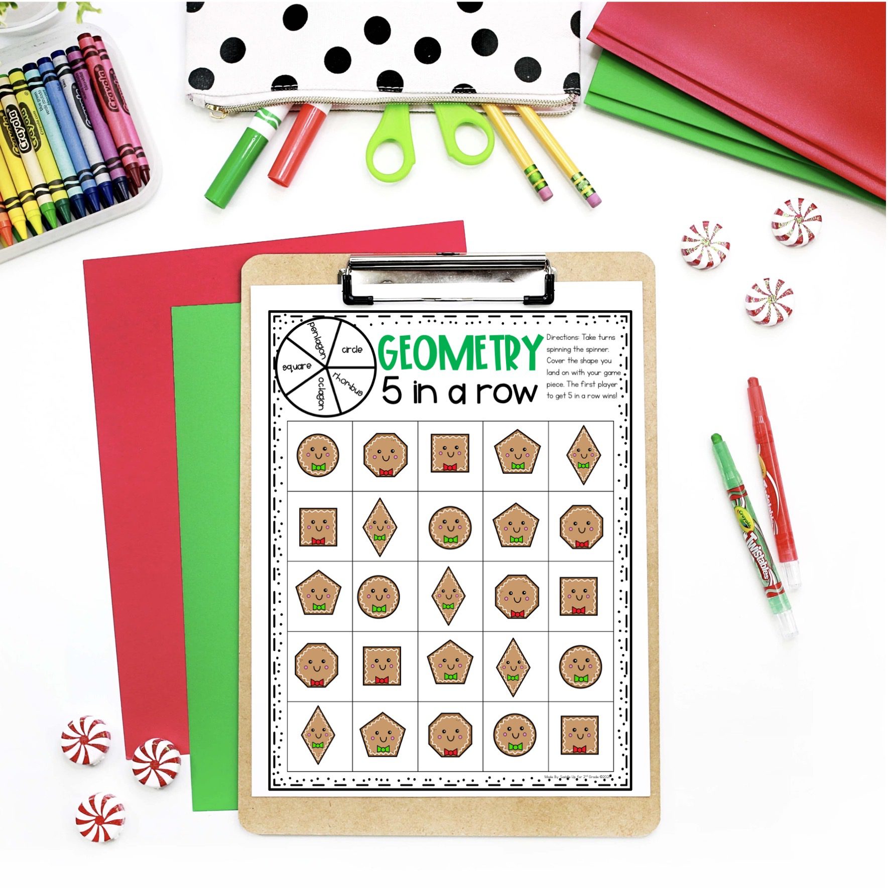5 Free Festive Winter Math Activities - Saddle Up for 2nd Grade