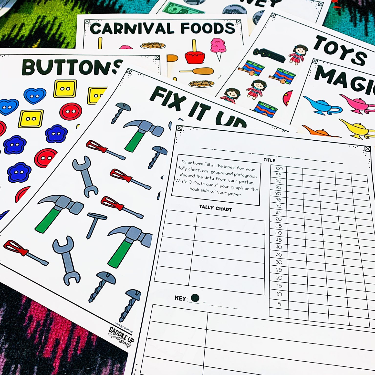 Active Learning Opportunities for Creating a Pictograph in 2nd Grade ...