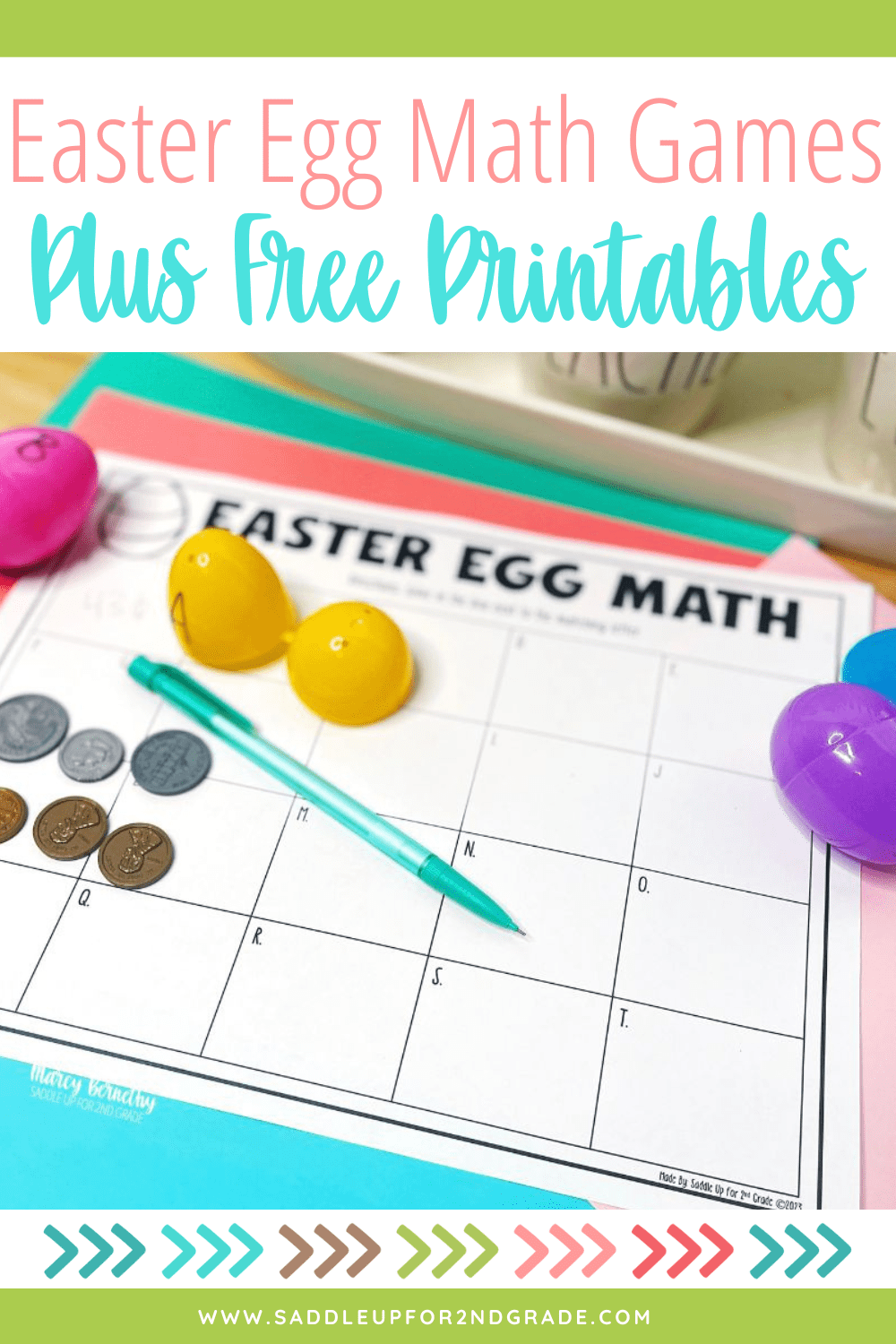 Easter Egg Math Games (Plus Free Easter Math Printables) - Saddle Up ...
