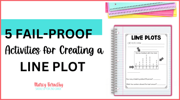 5 Fail-Proof Activities for Creating a Line Plot - Saddle Up for 2nd Grade