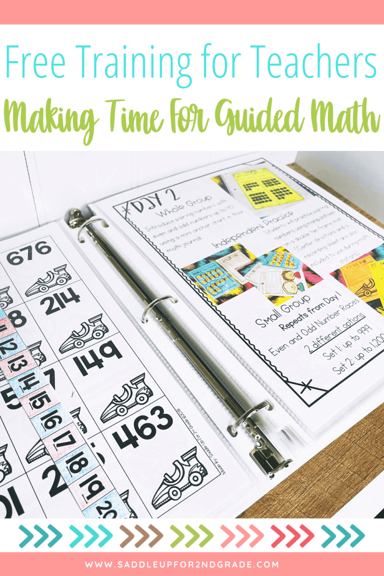 Free Making Time for Guided Math Training for Elementary Teachers ...
