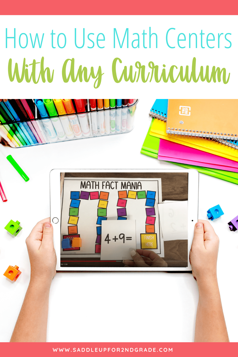 How to Implement Math Centers With Any Curriculum: Spiral Review Made ...