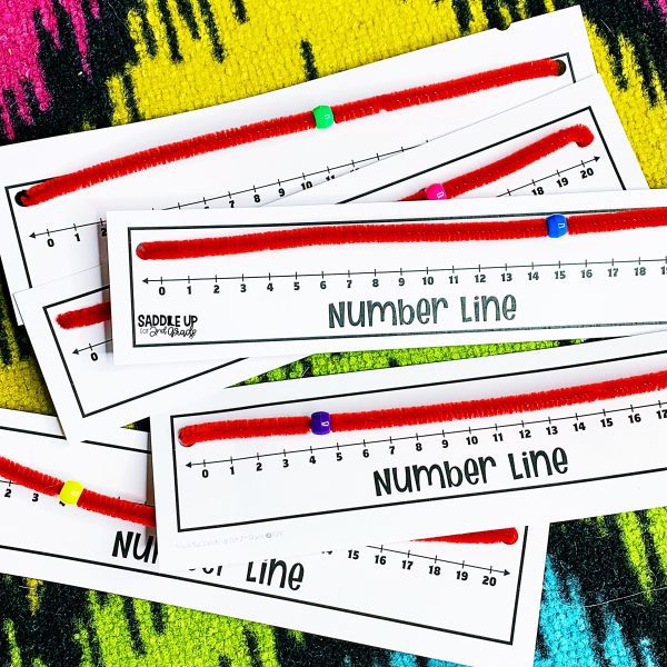 How To Make a Beaded Number Line | An Effective Hands-On Strategy for ...