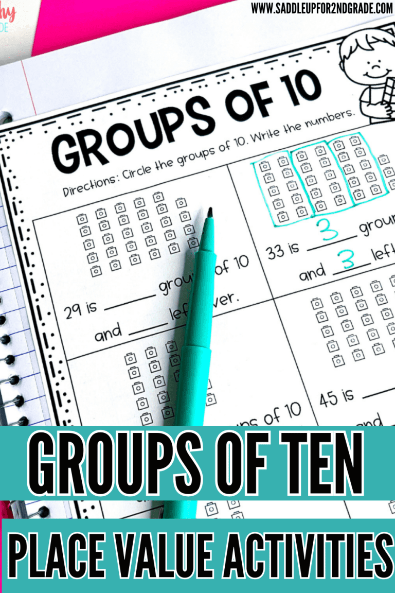 5 Fun Groups of Ten Activities for Introducing Place Value