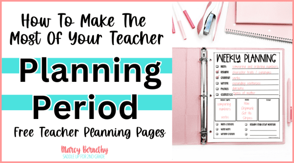 How to Make the Most of Your Teacher Planning Period | Free Teacher ...