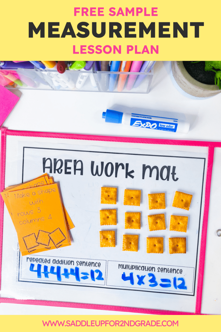 Teaching Area With Multiplication | Free Measurement Lesson Plan for ...