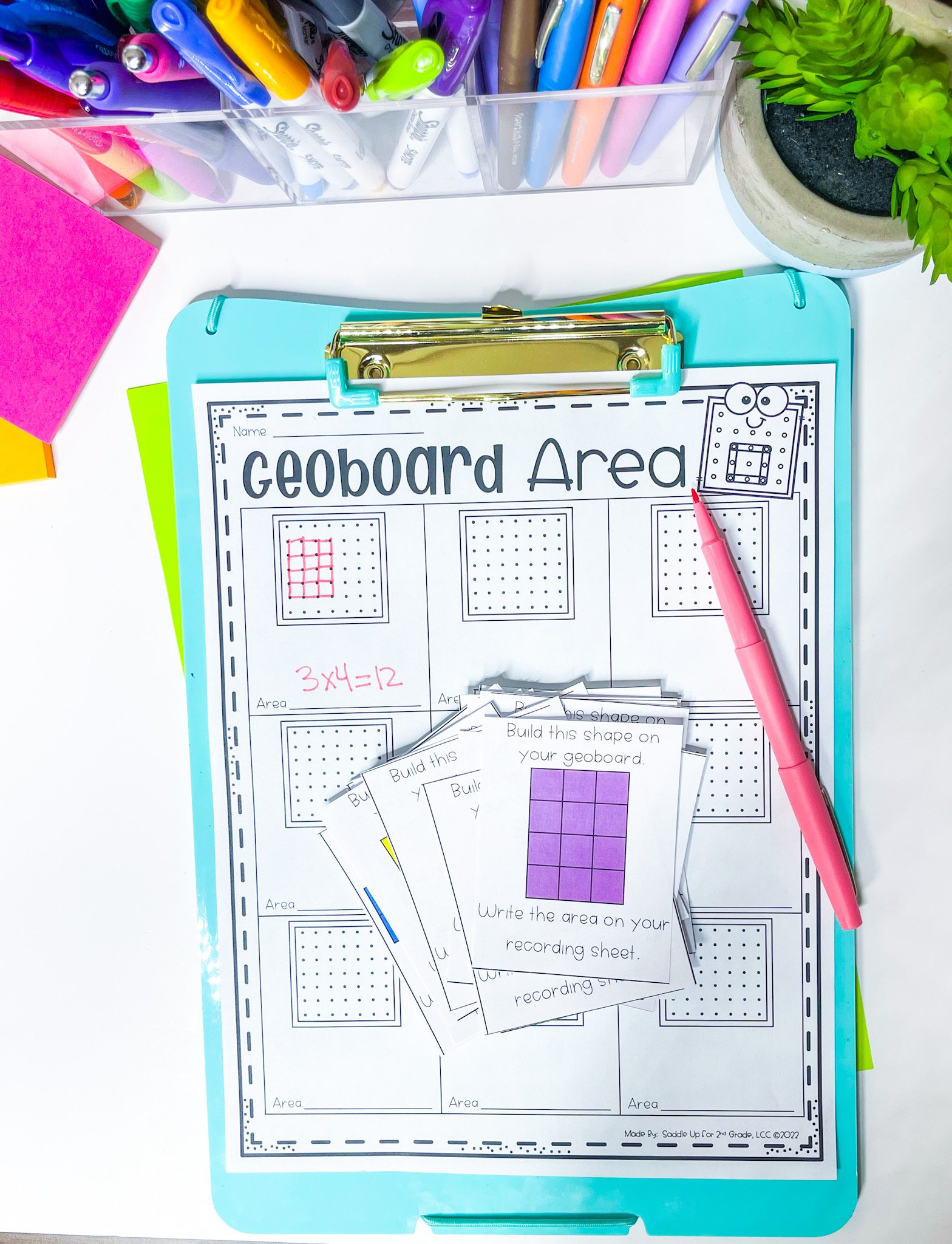 Teaching Area With Multiplication | Free Measurement Lesson Plan for ...