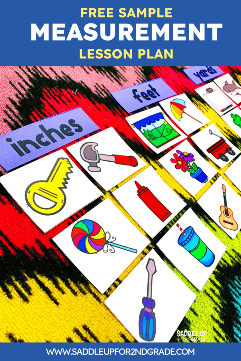 Teaching Inches Feet Yards | Free Measurement Lesson Plan for 2nd Grade ...