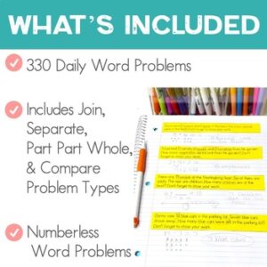 A Year's Worth of Problem Solving Journal Prompts Bundle - Saddle Up ...