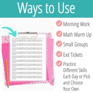 Valentine's Day Math Daily Word Problems - Numberless Word Problems for ...