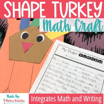 Shape Turkey Math Activity