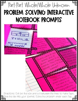 Word Problems: Part Part Whole-Whole Unknown - Saddle Up for 2nd Grade