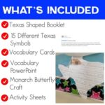 The Texas State Symbols - An Easy to Implement Resource