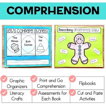 Jan Brett Author Study: The Hat, The Mitten, The Gingerbread Baby ...