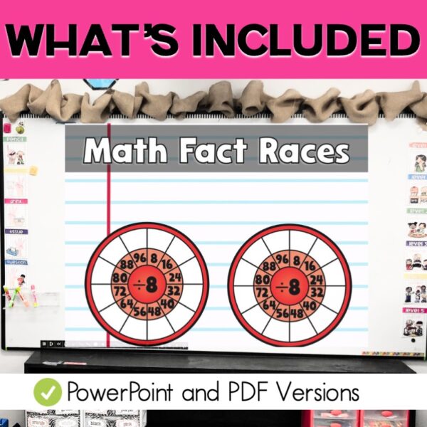 Back to School Multiplication and Division Math Games for 3rd Graders ...