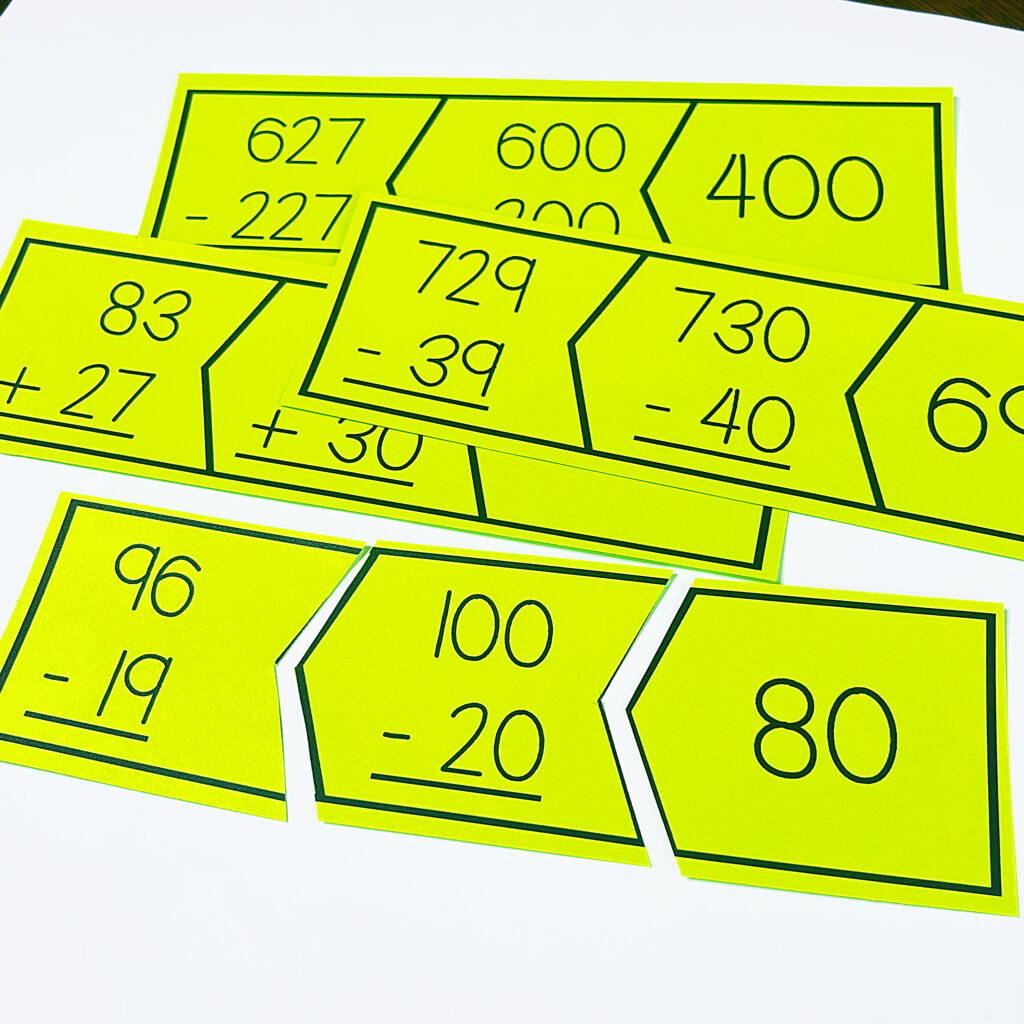7 Fun Activities for Teaching Estimating Sums in 3rd Grade - Saddle Up ...