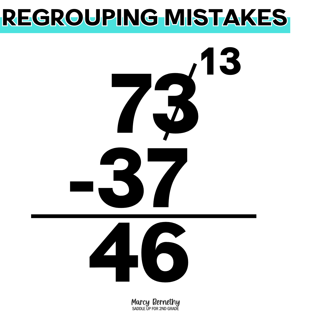 13 Common Regrouping Mistakes and How To Fix Them Easily In Regrouping ...