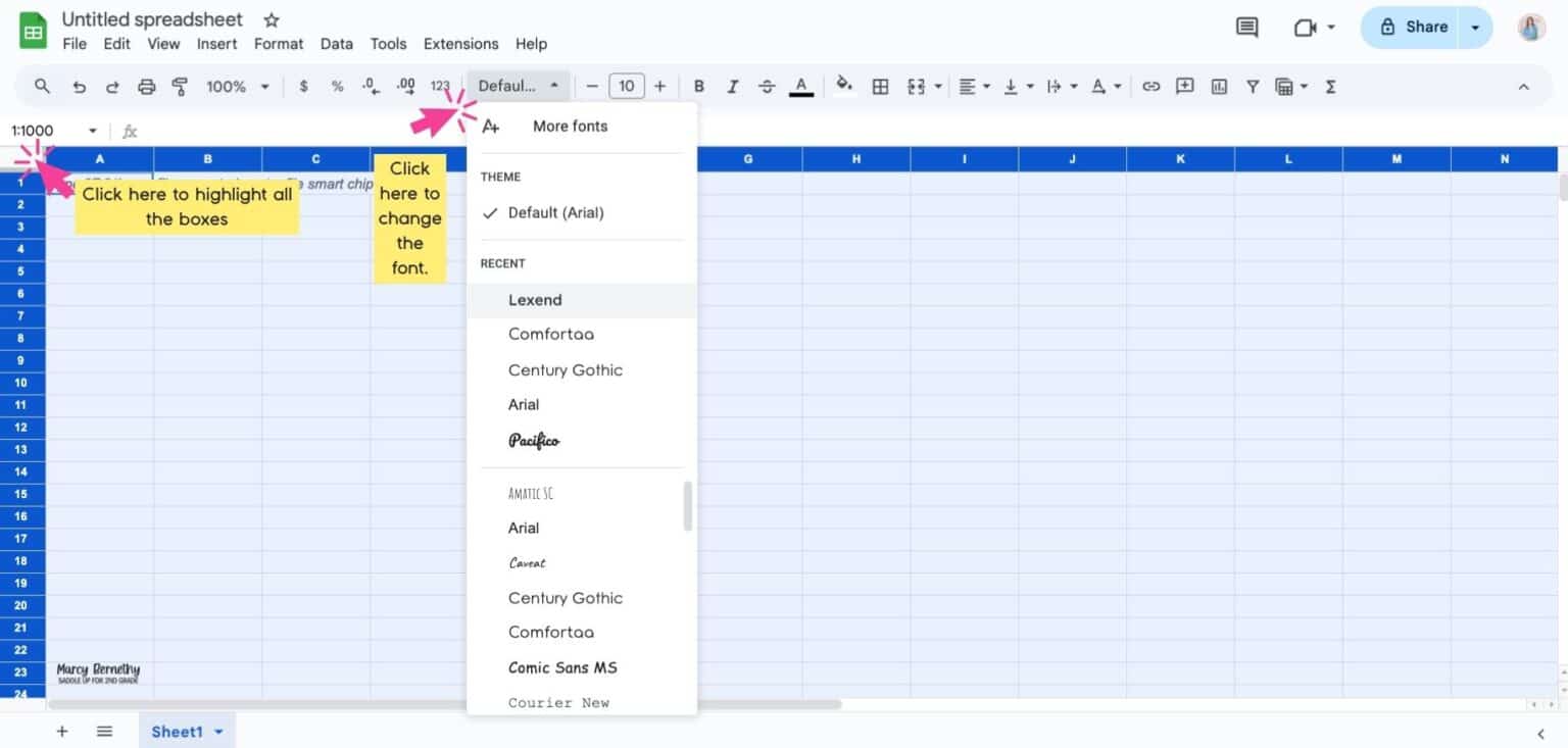 How to Create a Checklist in Google Sheets as a Teacher the Easy Way