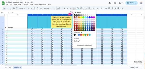 How to Create a Checklist in Google Sheets as a Teacher the Easy Way