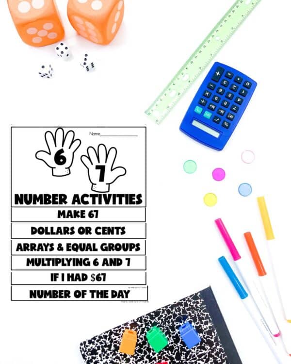 Fun & Engaging 6 7 Games for the Classroom: Six Seven Math Activities ...