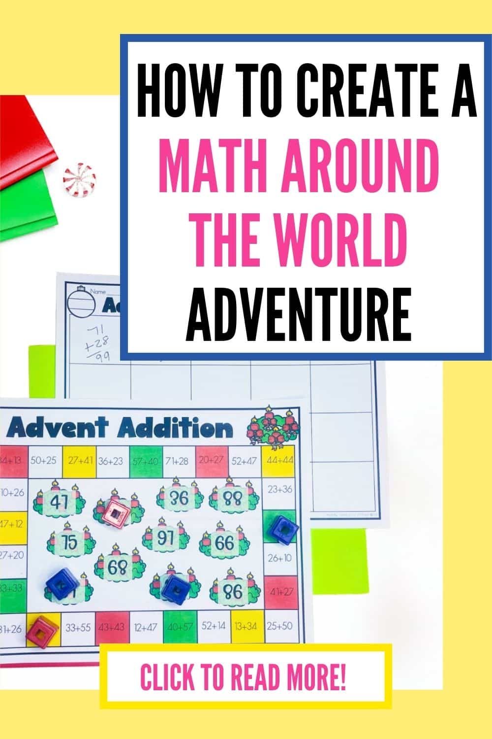 How to Create a Meaningful Math Around the World Adventure in 8 Centers