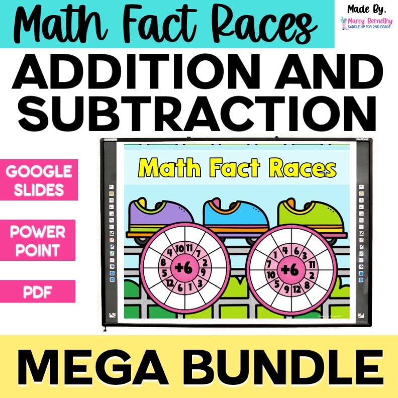 Themed Math Fact Games for Addition & Subtraction Within 20 | Fun ...